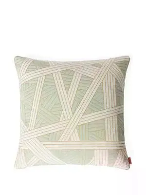 Missoni Geometric-pattern Cushion - Green