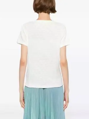 AGNES B. Embroidered T-shirt