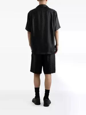Dolce & Gabbana Logo-jacquard Silk Shorts