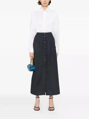 AGNÈS B. Polka Dot Print Skirt