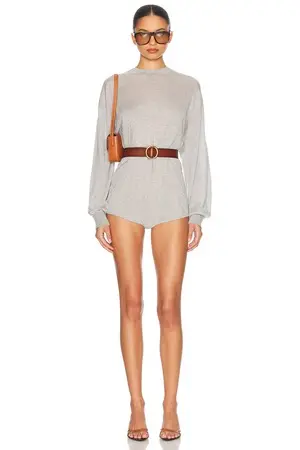 HELSA Aurinda Romper - Heather Grey