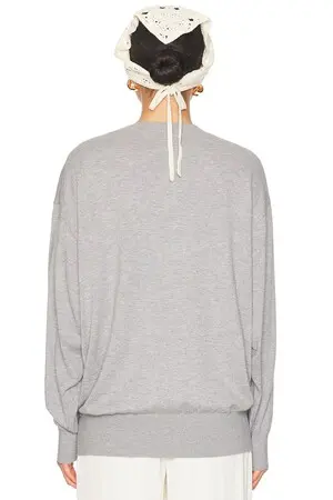 HELSA Oversized V Neck Sweater
