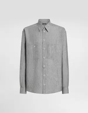 Men's Linen Long Sleeve