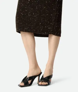 Bottega Veneta Riva Mule - Black