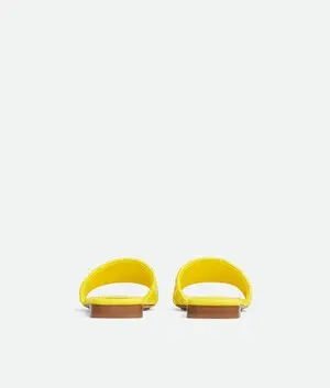 Bottega Veneta Parco Flat Mule - Daffodil