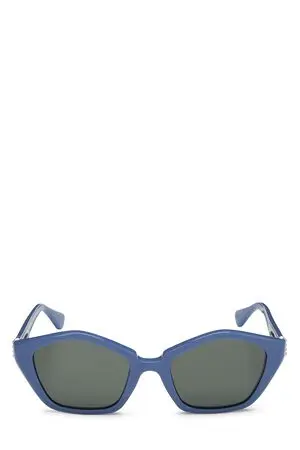 Chrome Hearts Acetate Jungle Lit Up Sunglasses - Blue