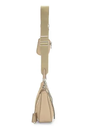 Prada Tessuto Re-edition 2005 Hobo - Beige