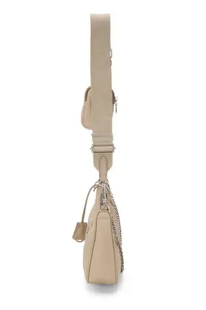 Prada Tessuto Re-edition 2005 Hobo - Beige