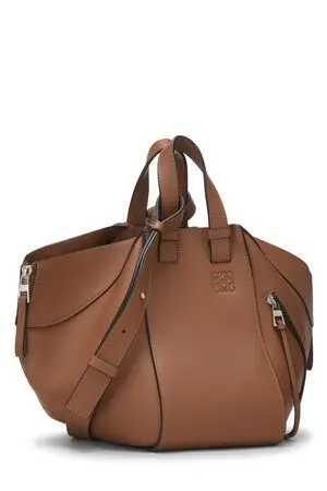 Loewe Calfskin Hammock Bag - Brown