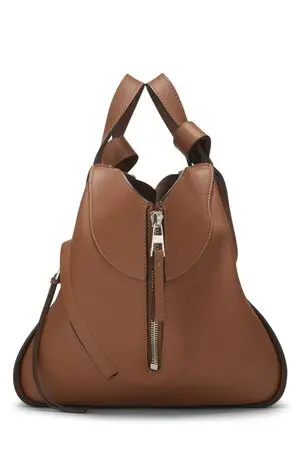 Loewe Calfskin Hammock Bag - Brown