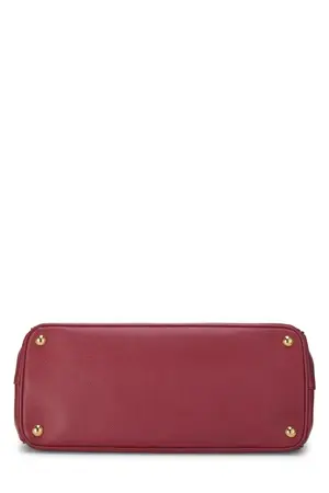 Prada Saffiano Executive Tote - Red
