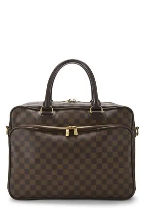 LOUIS VUITTON Damier Graphite Icare Briefcase - Brown