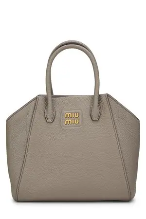 Miu Miu Calfskin Convertible Handbag