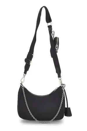 Prada Tessuto Re-edition 2005 Hobo - Black