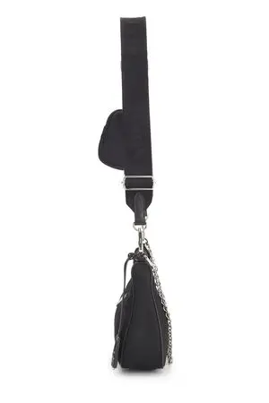 Prada Tessuto Re-edition 2005 Hobo - Black