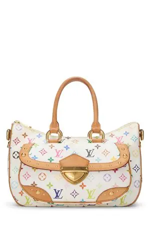 LOUIS VUITTON Takashi Murakami Monogram Multicolore Rita - White
