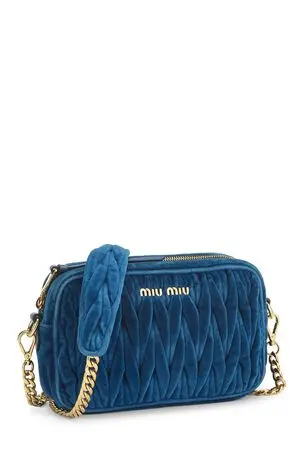 Miu Miu Velvet Camera Bag