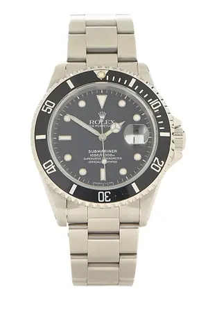 Rolex Stainless Steel 40mm Submariner - Black