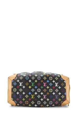 LOUIS VUITTON Takashi Murakami X Monogram Multicolore Ursula Bag - Black