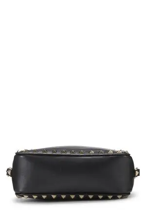 Valentino Garavani Leather Rockstud Camera Bag - Black