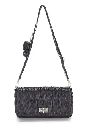 Nappa Leather Detachable Strap Bags