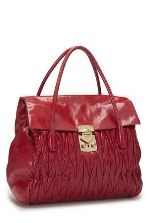 Miu Miu Nappa Leather Handbag