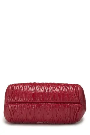 Miu Miu Nappa Leather Handbag