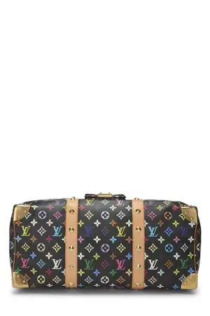 LOUIS VUITTON Takashi Murakami X Monogram Multicolore Keepall 45 - Black