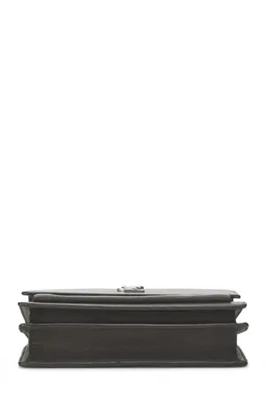 Saint Laurent Calfskin Leather Sunset Bag - Grey