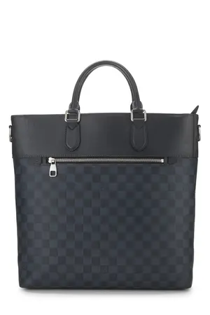 LOUIS VUITTON Damier Cobalt Newport Tote - Blue