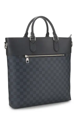 LOUIS VUITTON Damier Cobalt Newport Tote - Blue