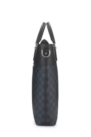 LOUIS VUITTON Damier Cobalt Newport Tote - Blue