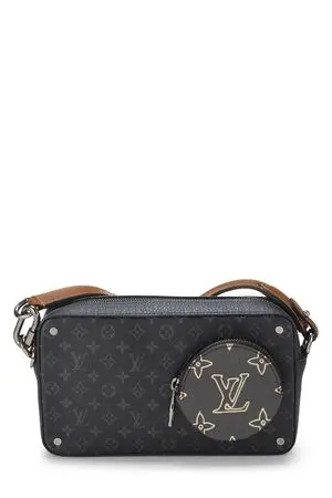 LOUIS VUITTON Monogram Eclipse Volga Messenger Bag