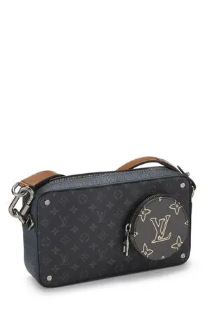 LOUIS VUITTON Monogram Eclipse Volga Messenger Bag