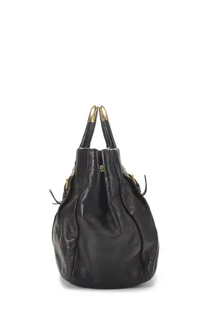 Prada Calfskin Bauletto Handbag