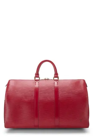 LOUIS VUITTON Epi Keepall 45 - Red