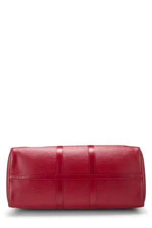 LOUIS VUITTON Epi Keepall 45 - Red
