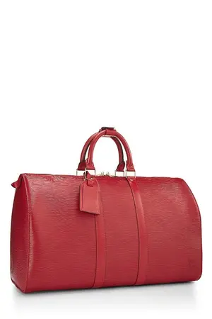 LOUIS VUITTON Epi Keepall 45 - Red