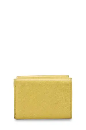 Prada Saffiano Compact Wallet
