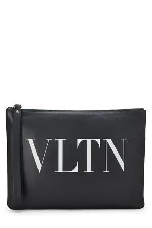 Valentino Garavani Calfskin Vltn Pouch