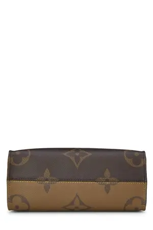 LOUIS VUITTON Monogram Reversed Giant On The Go - Brown