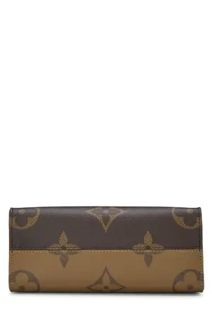 LOUIS VUITTON Monogram Reversed Giant On The Go - Brown