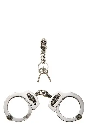 Chrome Hearts Stainless Steel Handcuffs - Silver