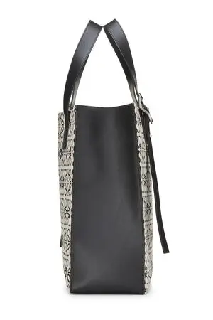 Loewe Jacquard Anagram Buckle Tote