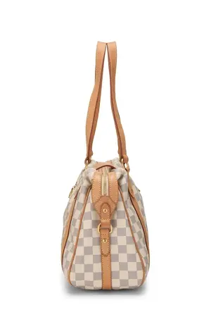 LOUIS VUITTON Damier Azur Stresa - White