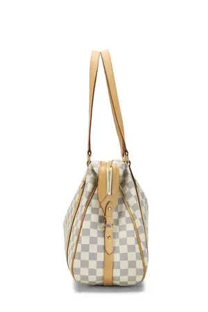 LOUIS VUITTON Damier Azur Stresa - White
