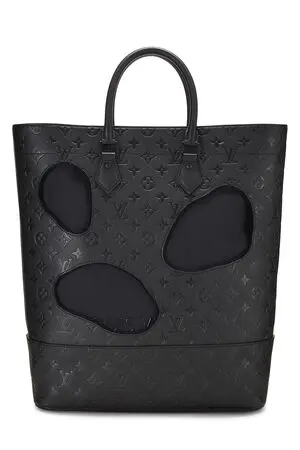 LOUIS VUITTON Monogram Empreinte Tote Bag - Black