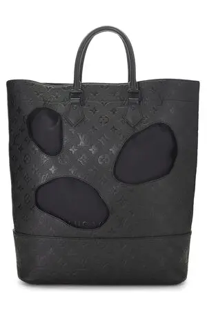 LOUIS VUITTON Monogram Empreinte Tote Bag - Black