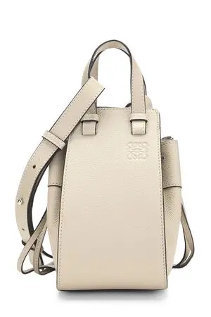Loewe Calfskin Hammock Drawstring Bag - Grey