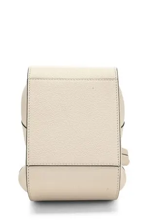 Loewe Calfskin Hammock Drawstring Bag - Grey